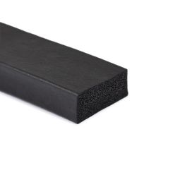 45 x 20 mm EPDM Foam Rubber Profile | Versatile & Durable Sealing Solution